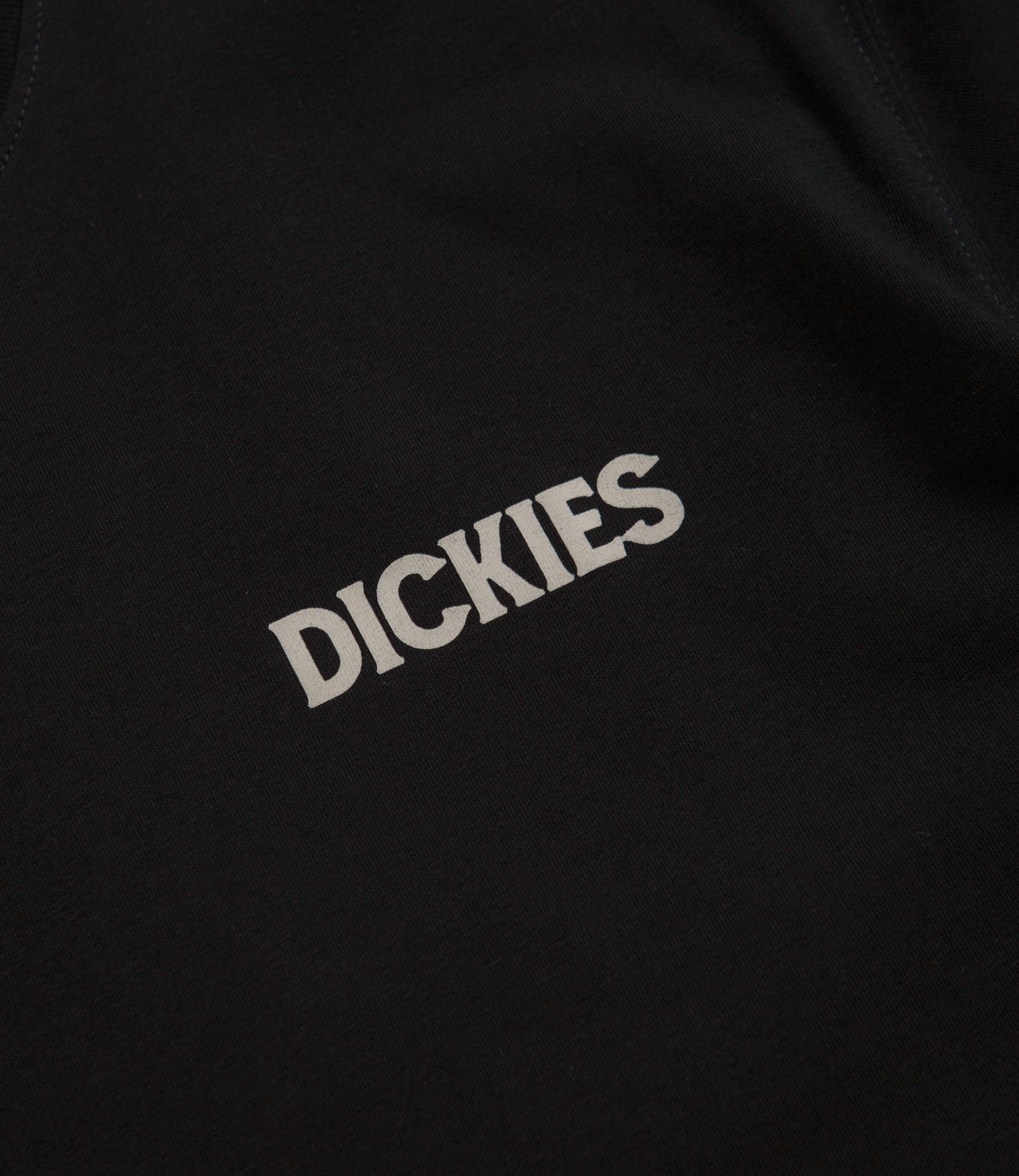 Dickies Beach T Shirt Black Flatspot