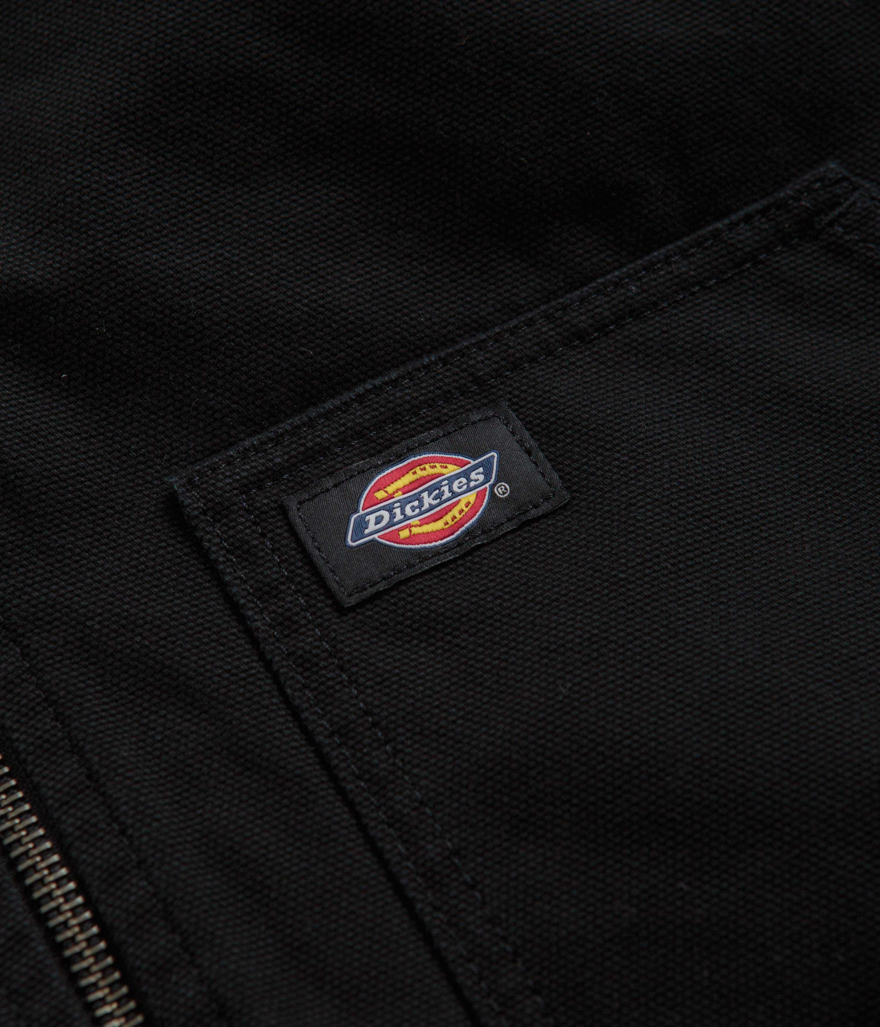 Dickies Duck Canvas Summer Vest - Black | Flatspot
