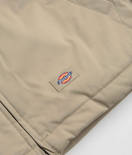 Dickies Eisenhower Puffer Jacket - Khaki | Flatspot