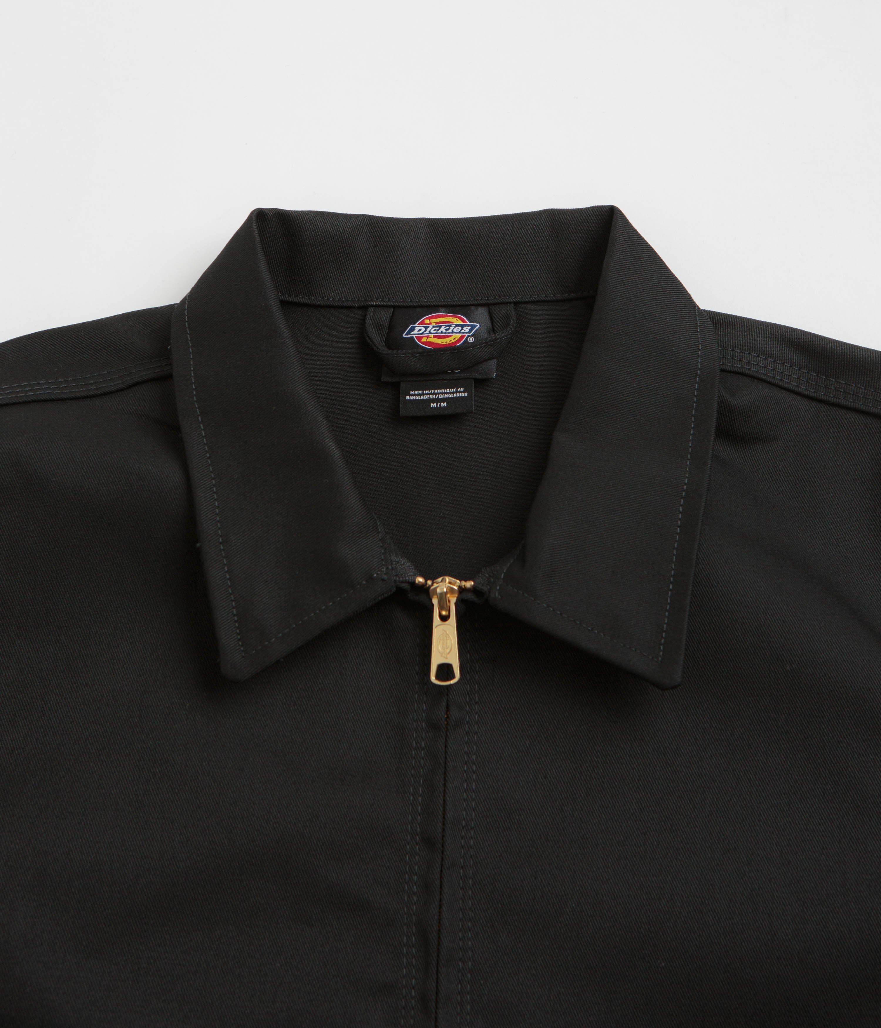 Dickies Unlined Eisenhower Jacket - Black / Black | Flatspot