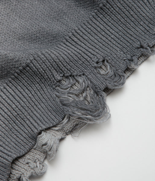 Dime Cat Knit Sweatshirt - Storm | Flatspot