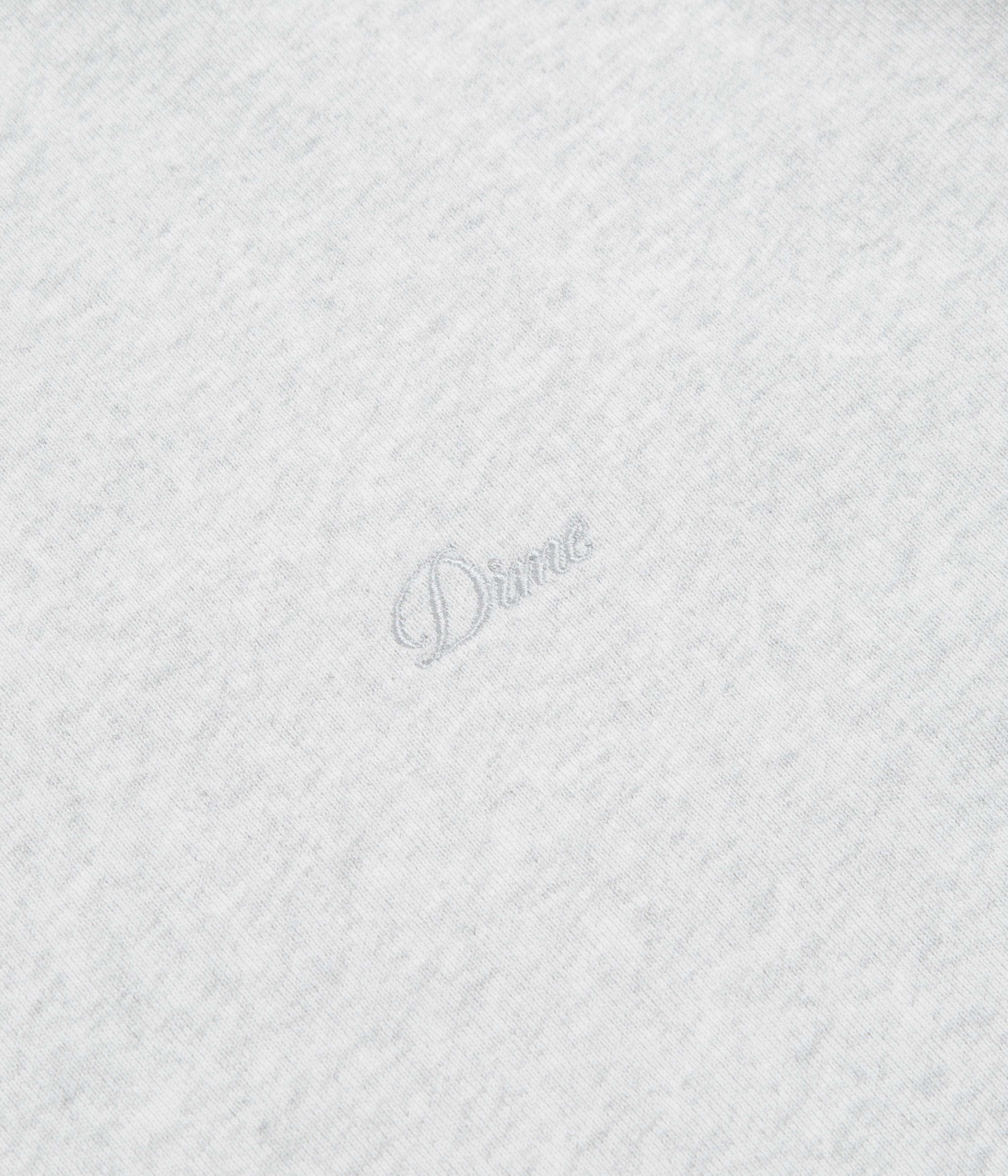 Dime Cursive Small Logo Crewneck Sweatshirt - Ash | flatspot