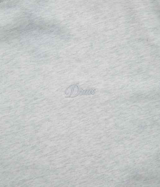 Dime Cursive Small Logo T-Shirt - Ash | flatspot