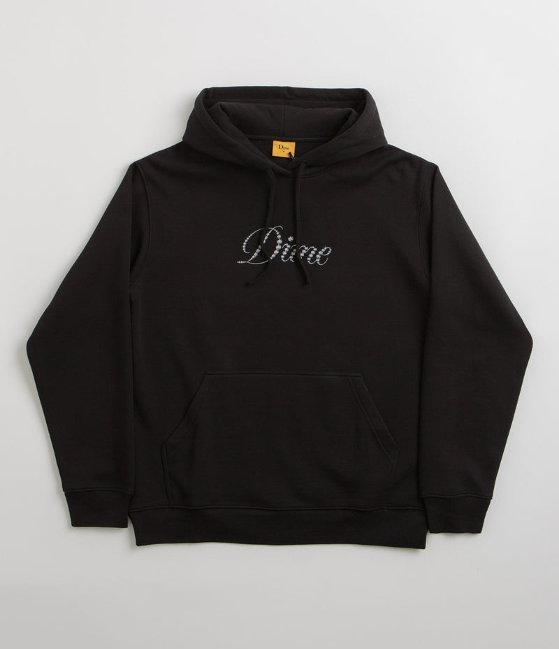 Dime Icy Cursive Hoodie - Black | Flatspot