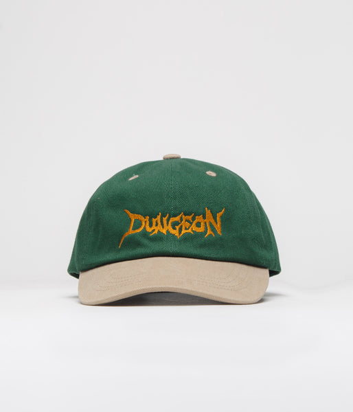 Dungeon Embroidered Logo Cap - Green Taupe / Copper | Flatspot