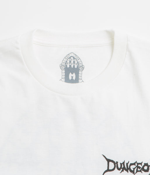 Dungeon Portcullis T-Shirt - White | Flatspot