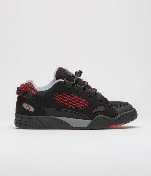 eS Muska Shoes - Black / Red | Flatspot