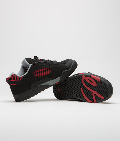 eS Muska Shoes - Black / Red | Flatspot