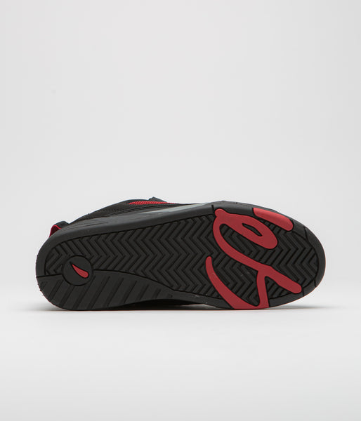 eS Muska Shoes - Black / Red | Flatspot