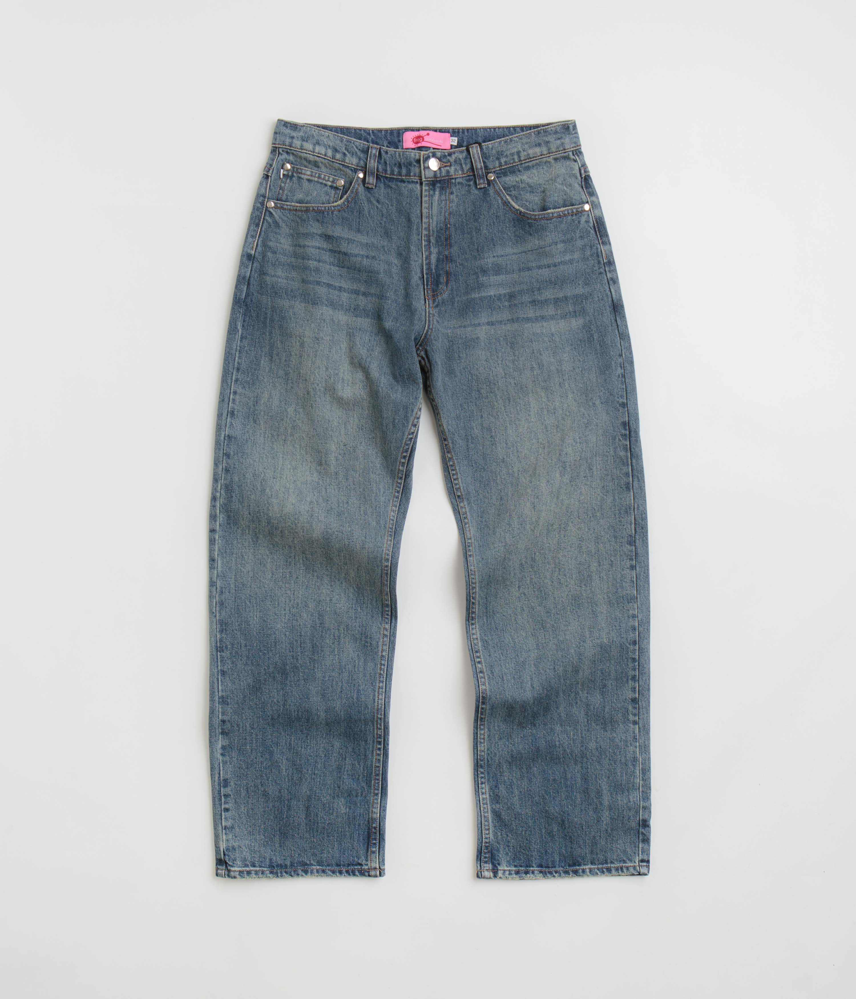Frog Relaxed Fit Bootcut Jeans - Indigo | Flatspot
