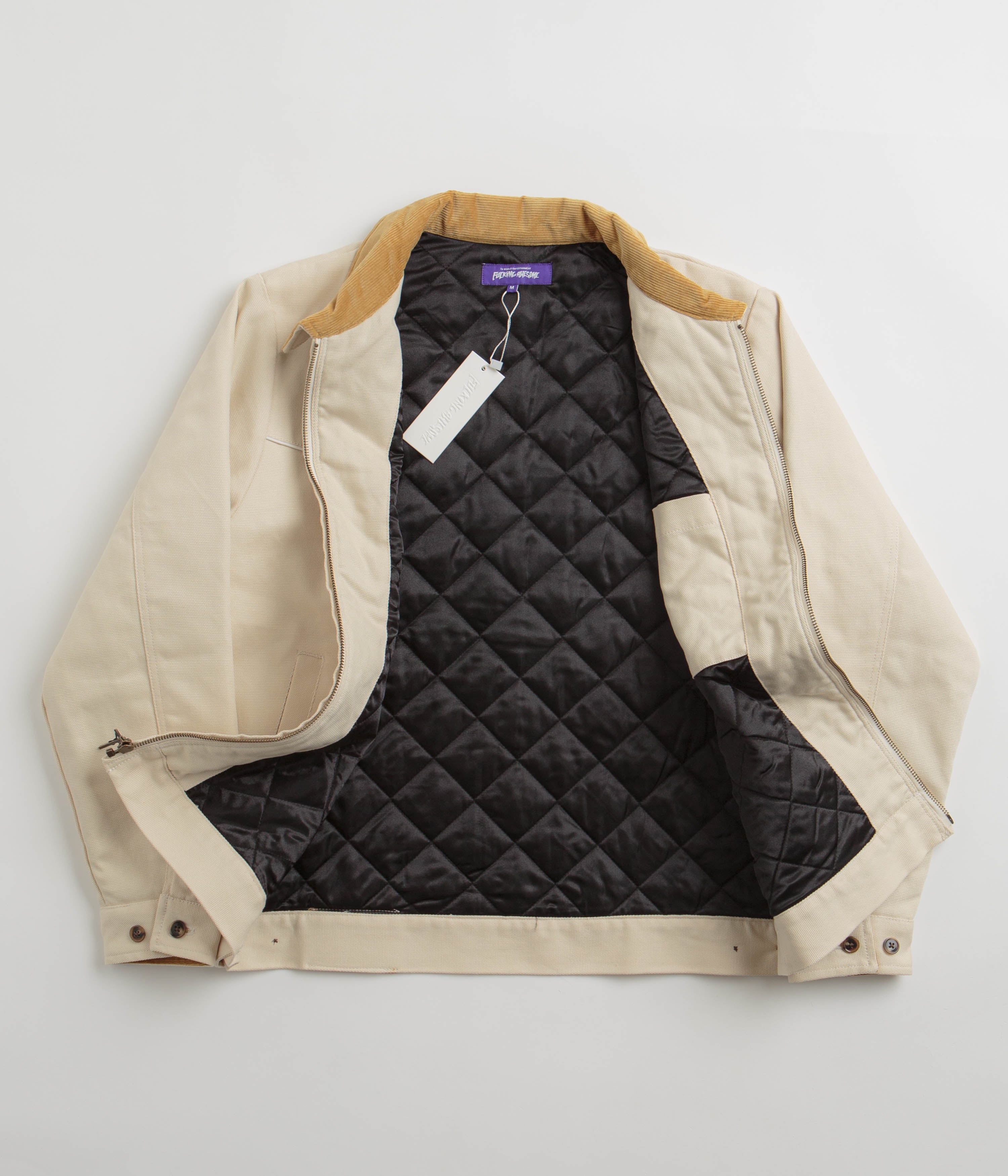 Fucking Awesome Western Work Jacket - Creme | Flatspot