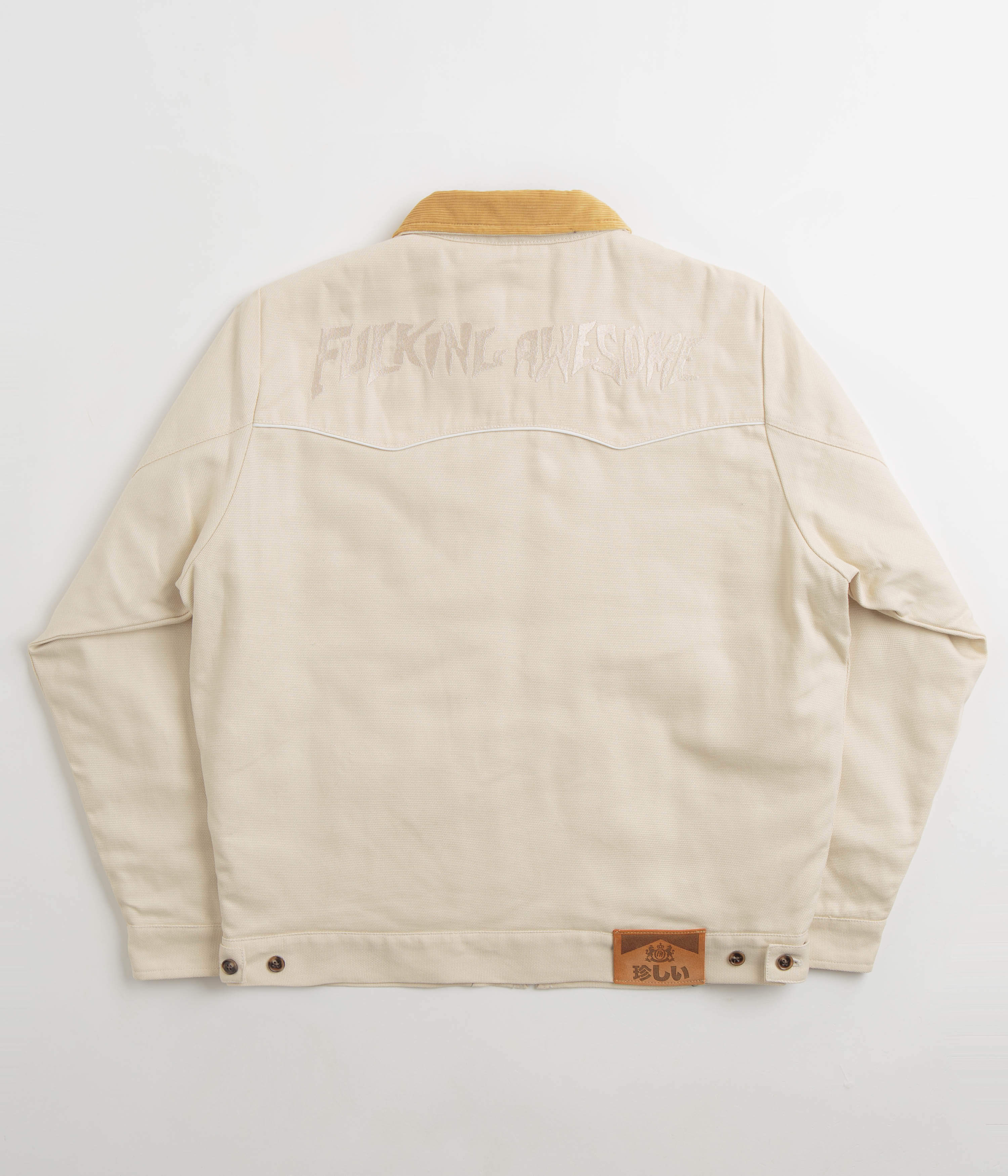 Fucking Awesome Western Work Jacket - Creme | Flatspot