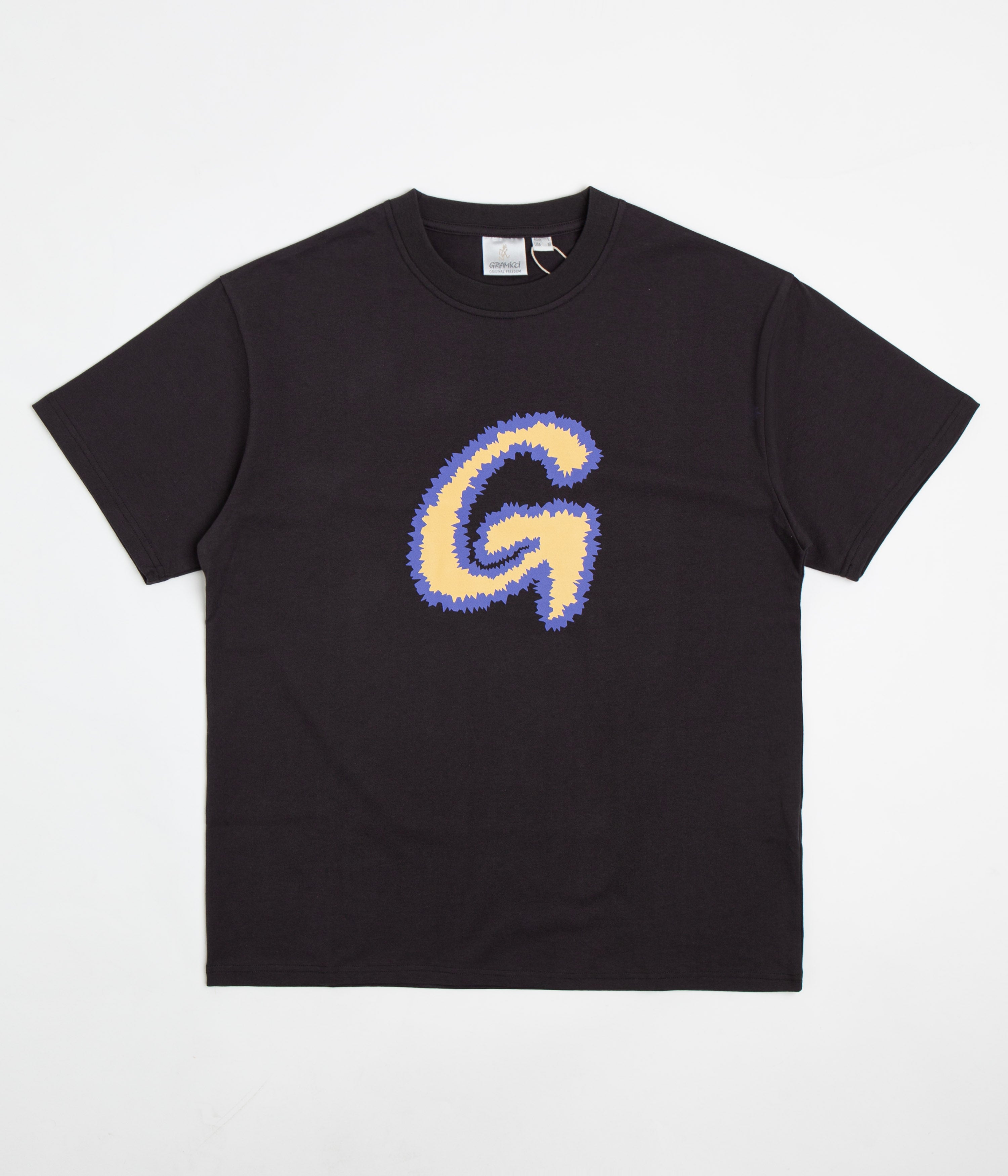 Gramicci Fuzzy G-Logo T-Shirt - Vintage Black | Flatspot
