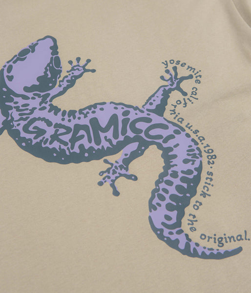 Gramicci Gecko T-Shirt - Beige | Flatspot