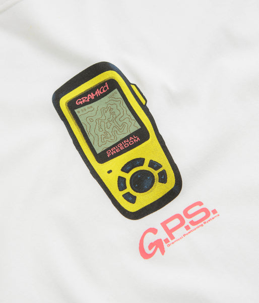 Gramicci GPS T-Shirt - White | flatspot