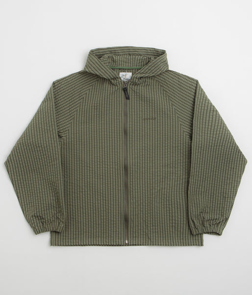 Gramicci Northside Plaid Jacket - Olive | flatspot