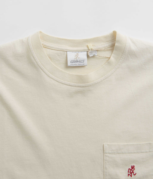 Gramicci One Point T-Shirt - Sand Pigment | Flatspot