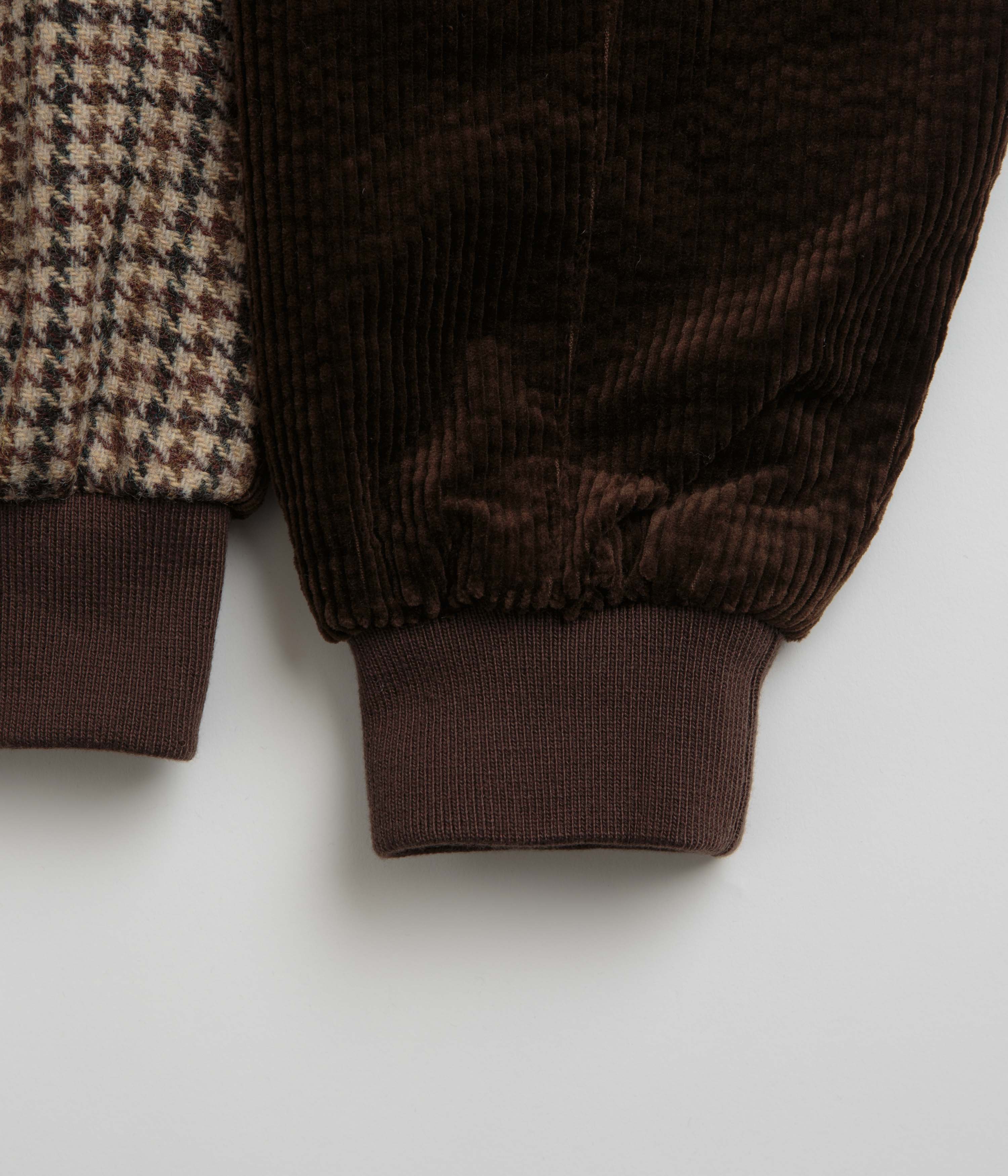 Grand Collection Wool Panel Corduroy Jacket - Multi | Flatspot