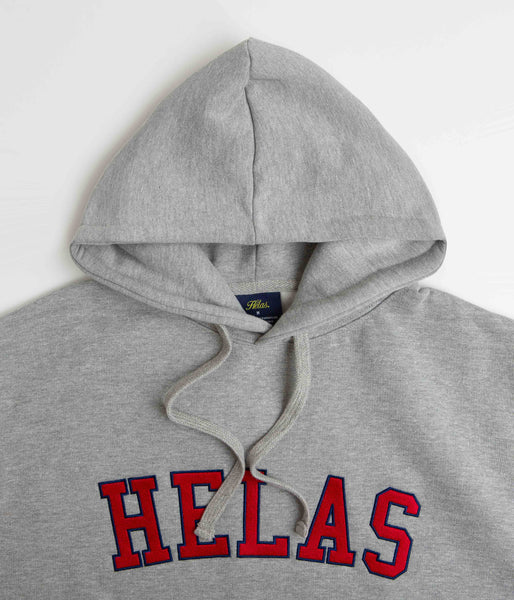 Helas Campus Hoodie - Heather Grey | Flatspot