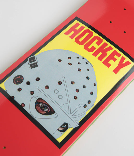 Hockey Half Mask Deck - Red - 8.5" | Flatspot