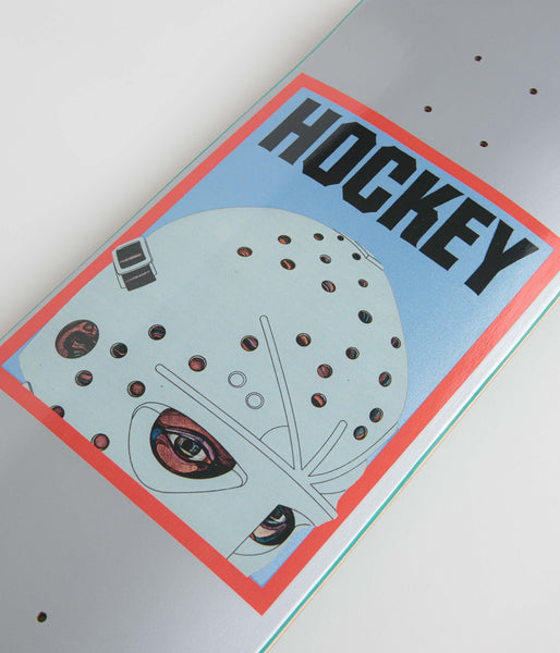 Hockey Half Mask Deck - Silver - 8.75" | Flatspot