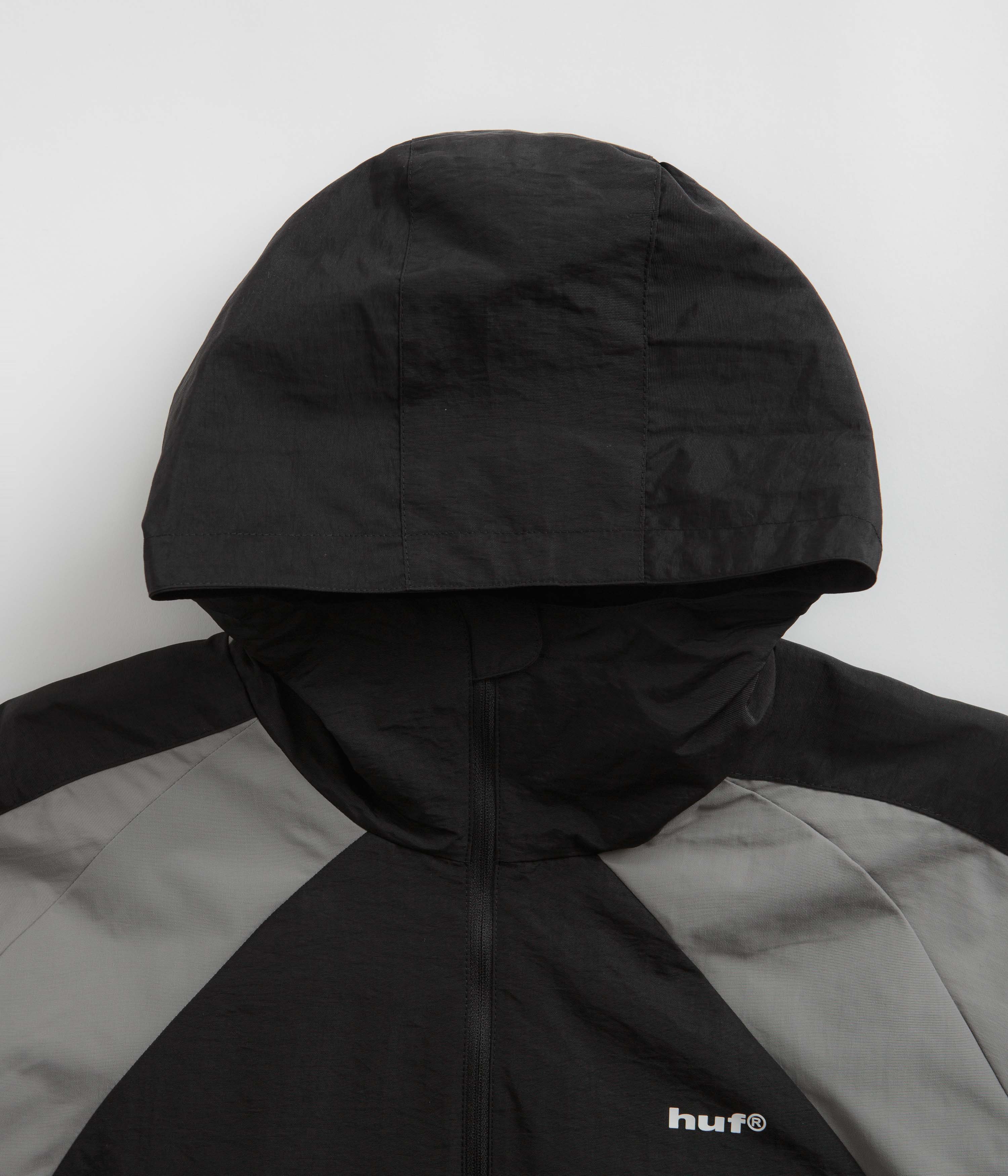 HUF Set Shell Jacket - Black | Flatspot