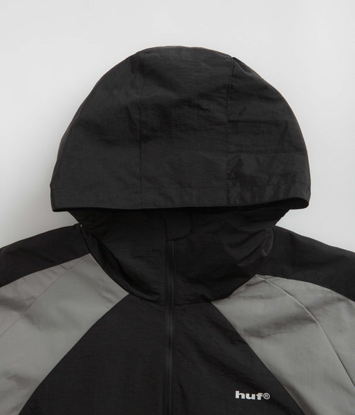 HUF Set Shell Jacket - Black | Flatspot