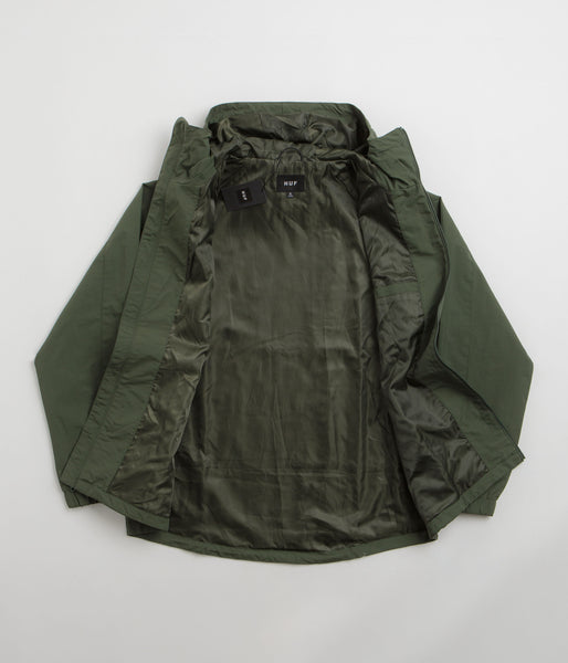HUF Set Shell Jacket - Hunter Green | Flatspot