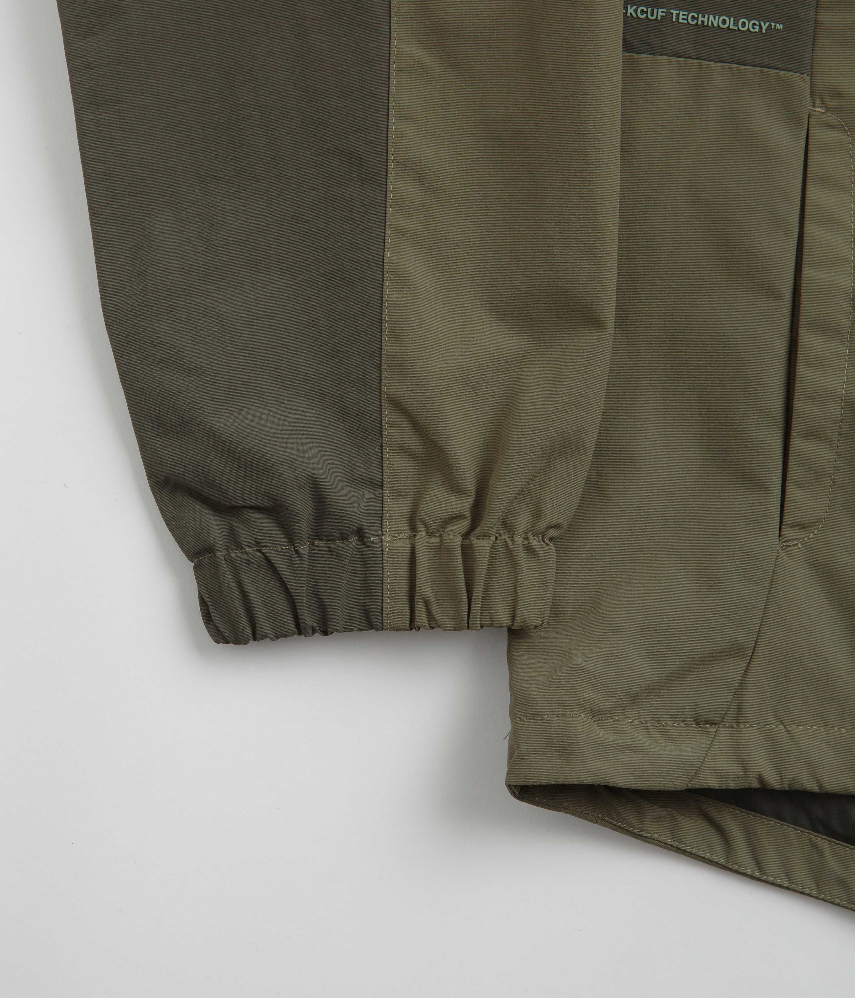 HUF Set Shell Jacket - Olive | Flatspot