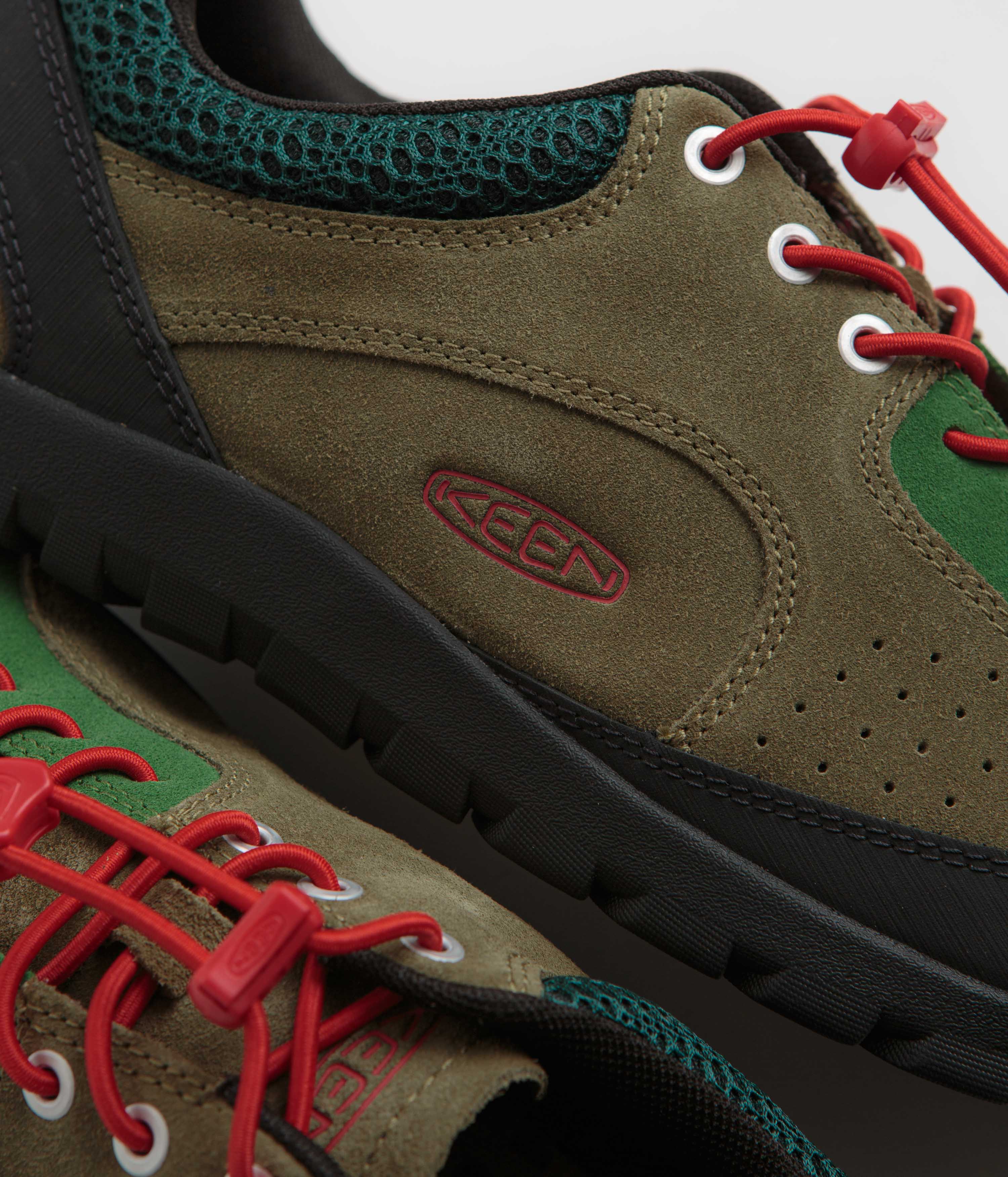 Keen Jasper Rocks Shoes - Dark Olive / Ponderosa Pine | Flatspot