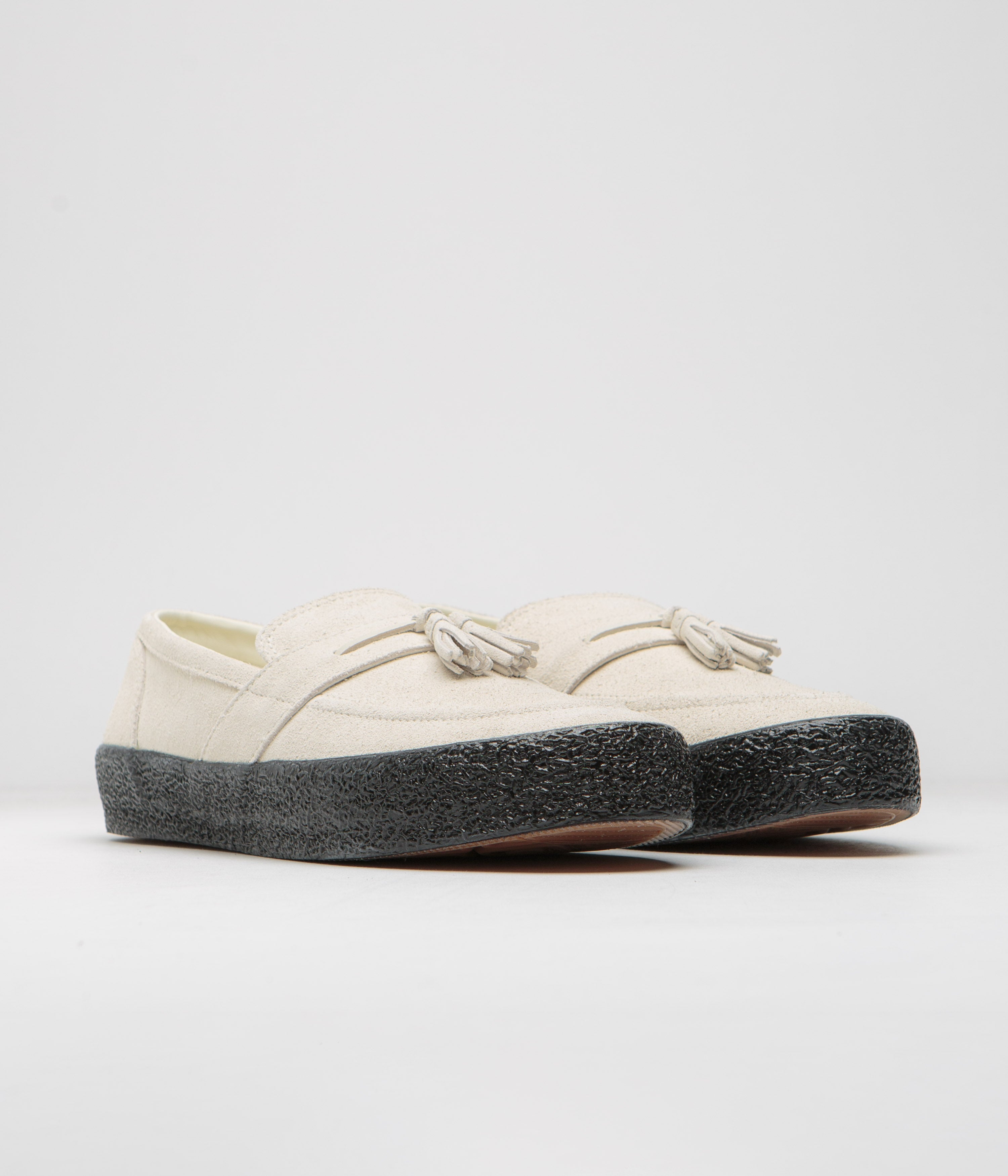 Last Resort AB VM005 Loafer Shoes - Cream / Black | flatspot