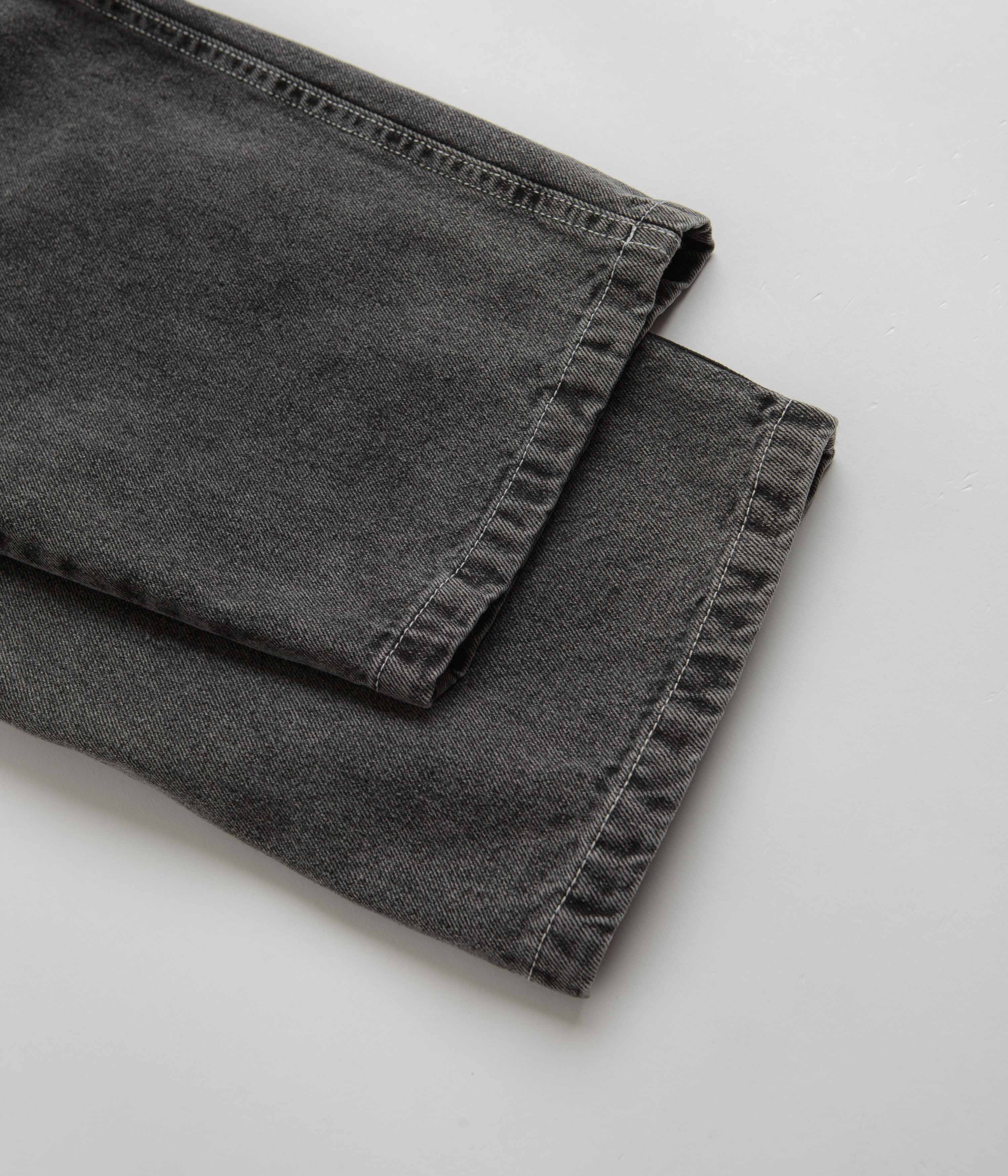 Magenta OG Stitch Jeans - Distressed Black Denim | Flatspot