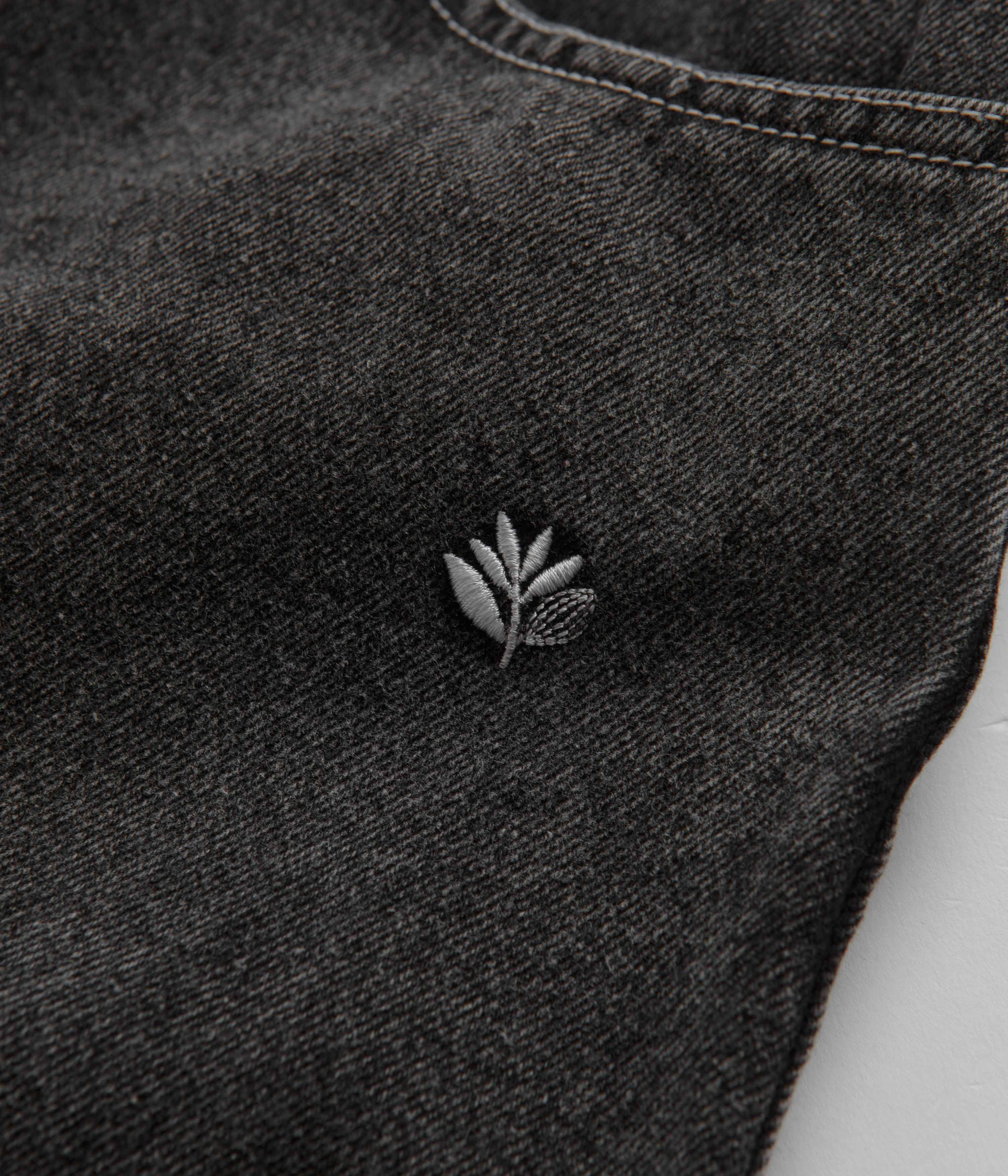 Magenta OG Stitch Jeans - Distressed Black Denim | Flatspot