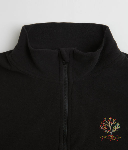 Magenta Spot Hunter Fleece Vest - Black | Flatspot