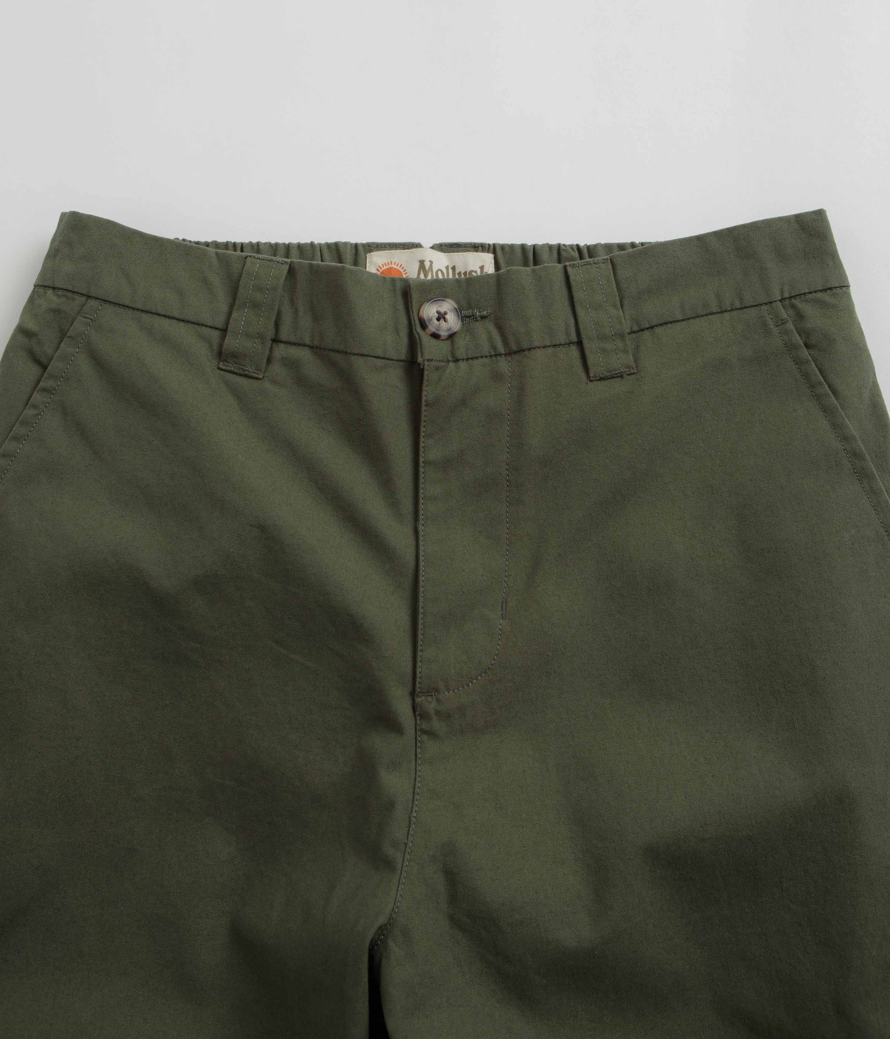 Mollusk Boat Pants - Dark Moss | Flatspot
