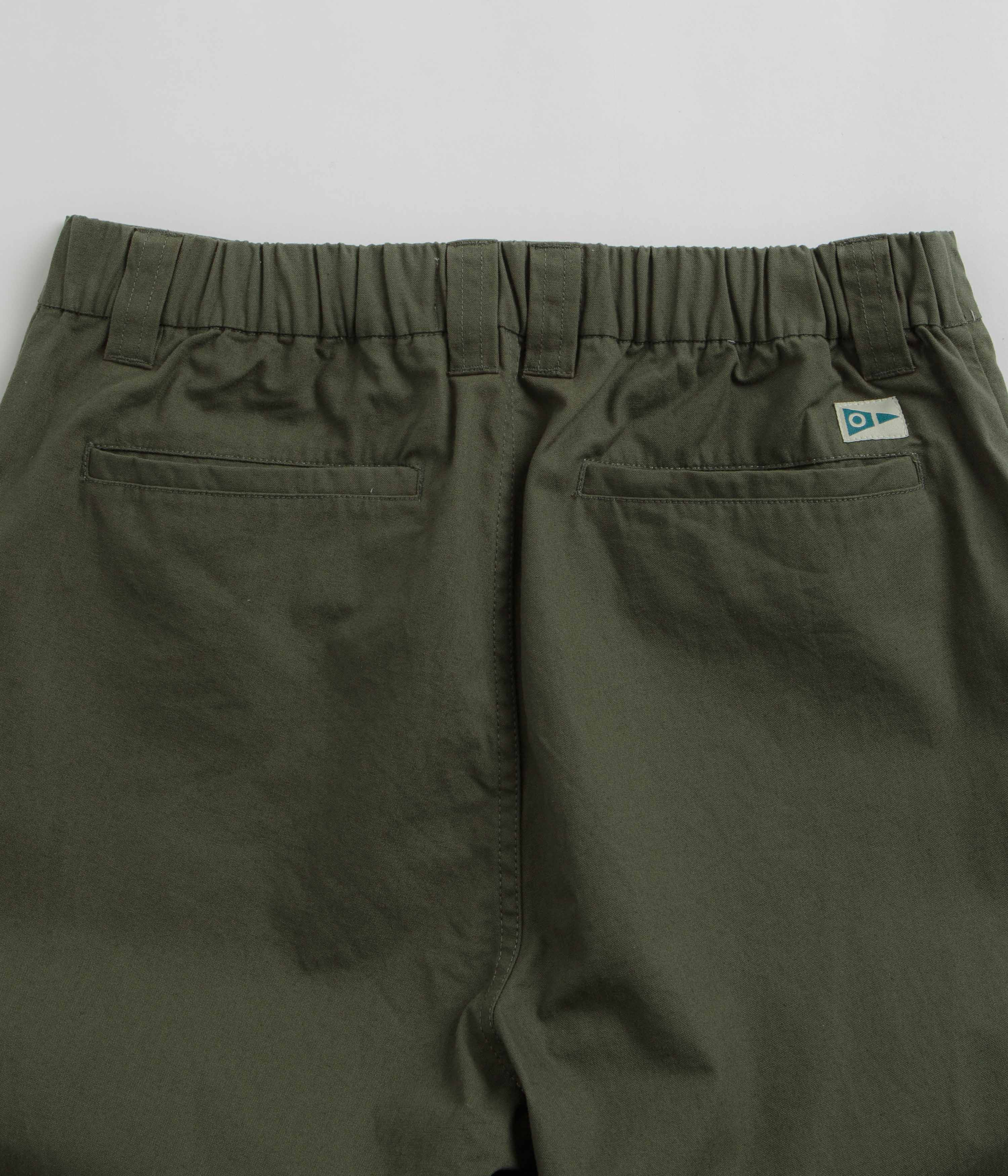 Mollusk Boat Pants - Dark Moss | Flatspot