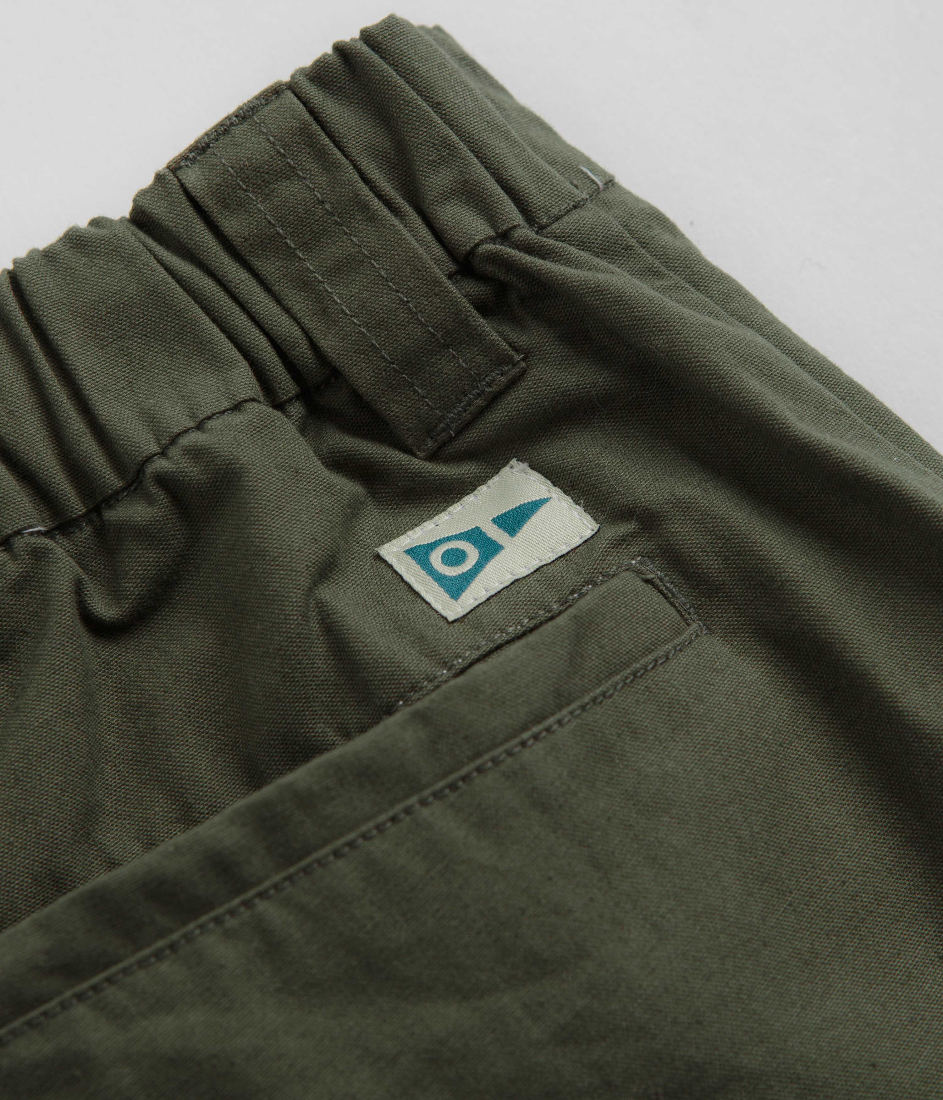Mollusk Boat Pants - Dark Moss | Flatspot