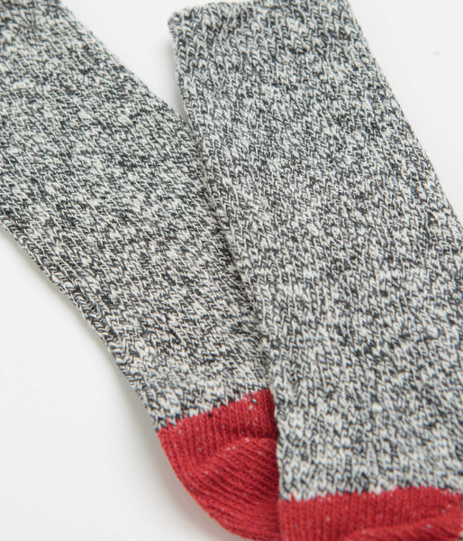 Mollusk Marled Utility Socks - Charcoal | Flatspot