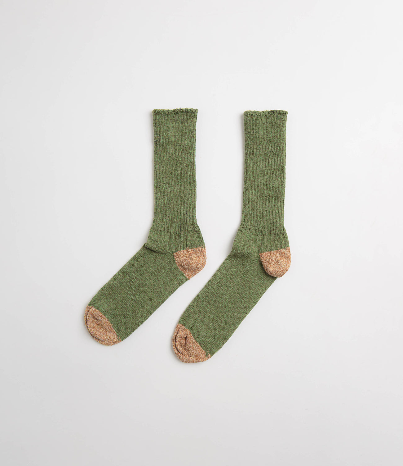 Mollusk Marled Utility Socks - Moss Green | Flatspot