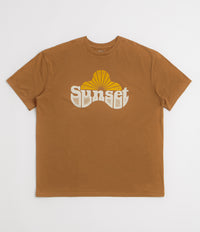 Mollusk Sunset T-Shirt - Almond | Flatspot