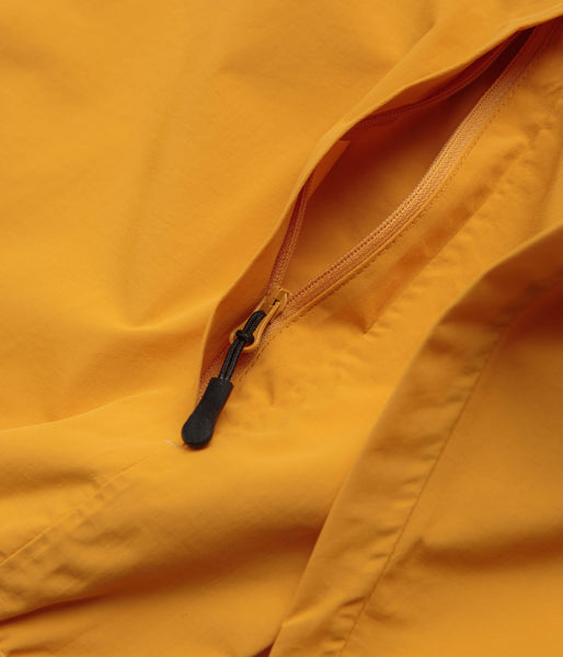 Mollusk Womens Cloud Forest Rain Jacket - Yellow | Flatspot