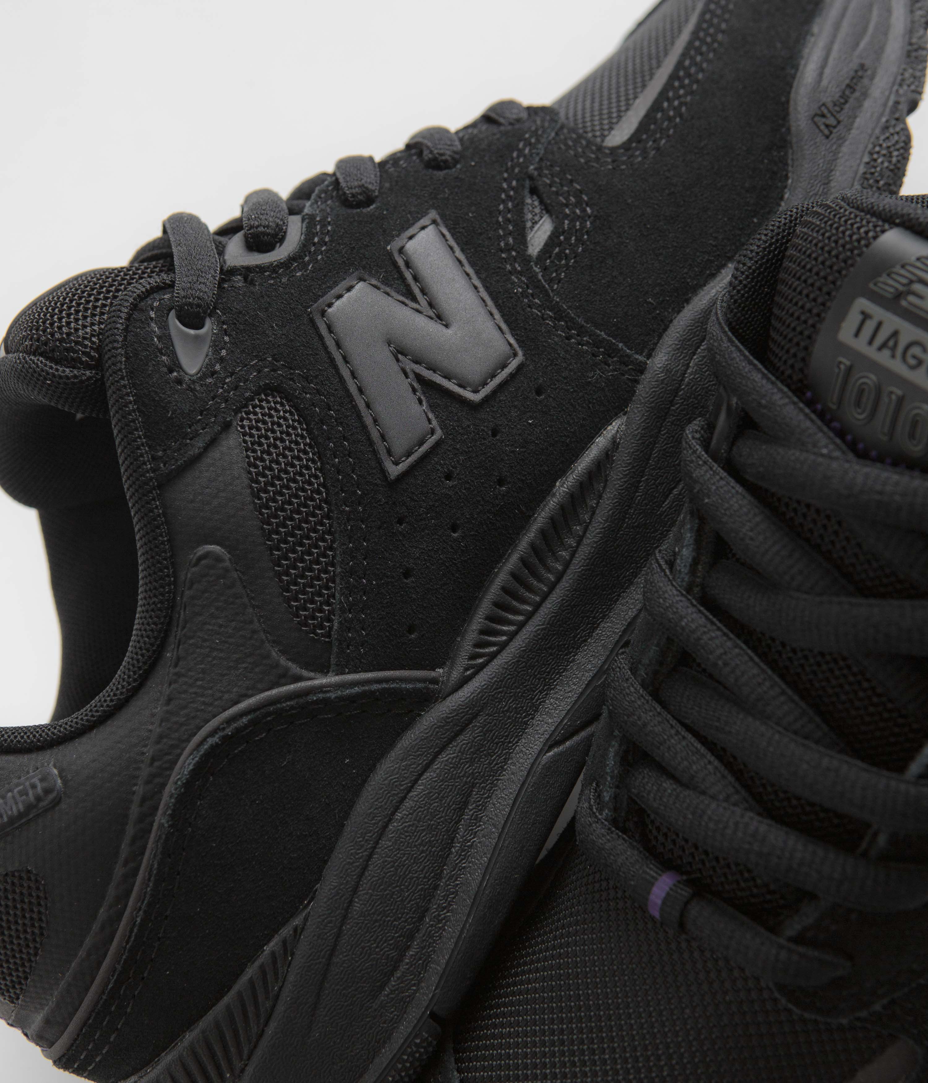 New Balance Numeric 1010 Tiago Lemos Shoes - Black / Black / Black ...
