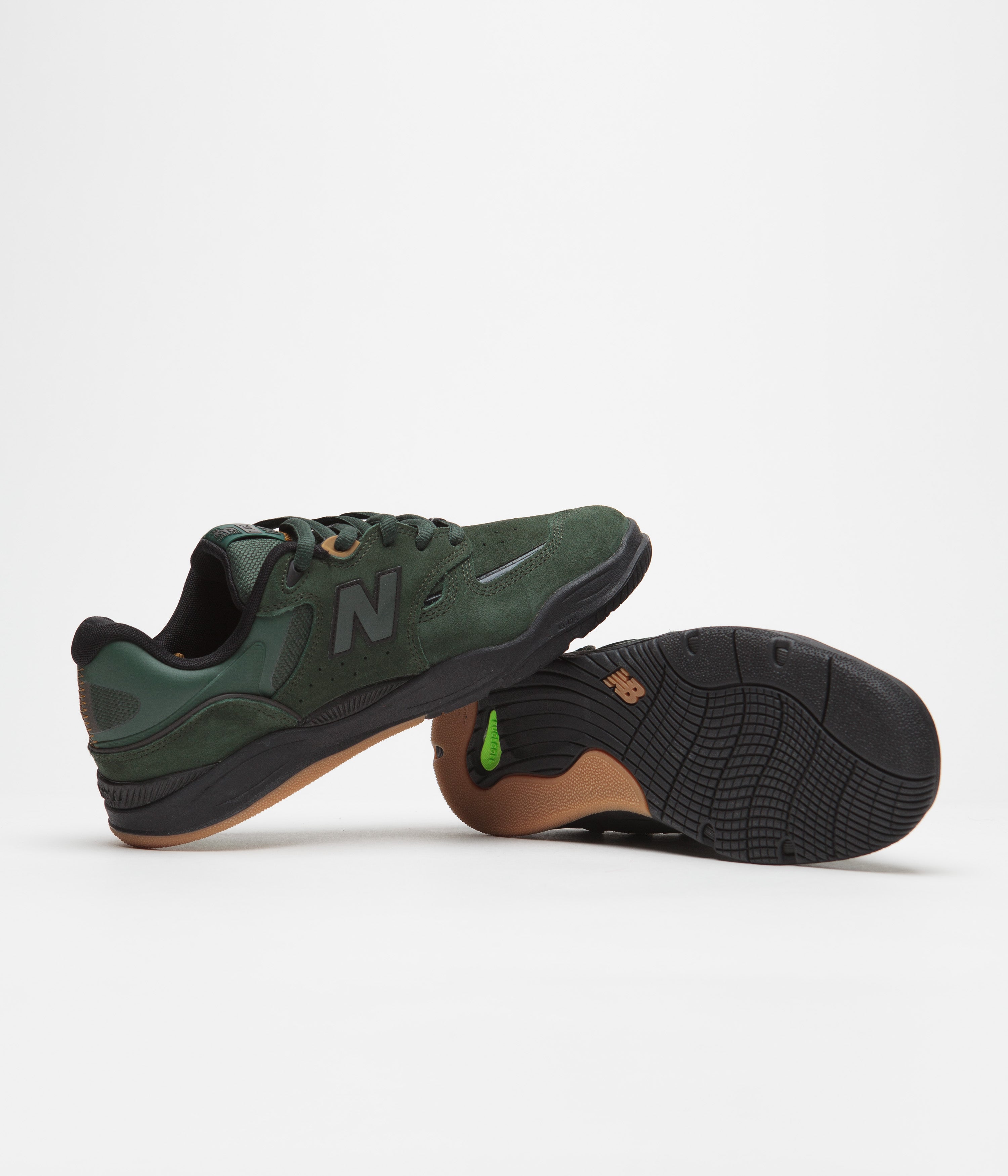 New Balance Numeric 1010 Tiago Lemos Shoes - Forest Green | Flatspot