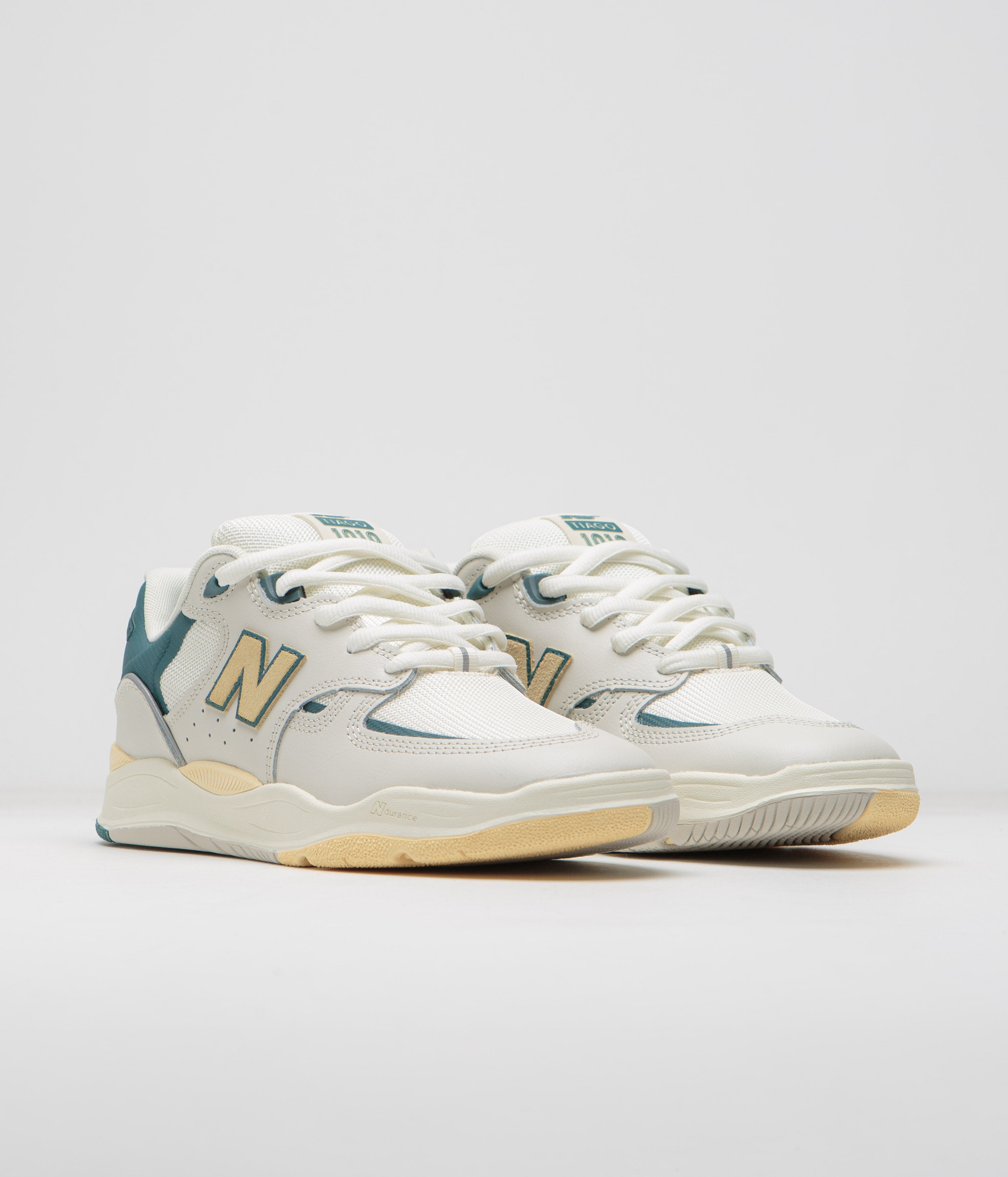 New Balance Numeric 1010 Tiago Lemos Shoes - Sea Salt / Spruce | Flatspot
