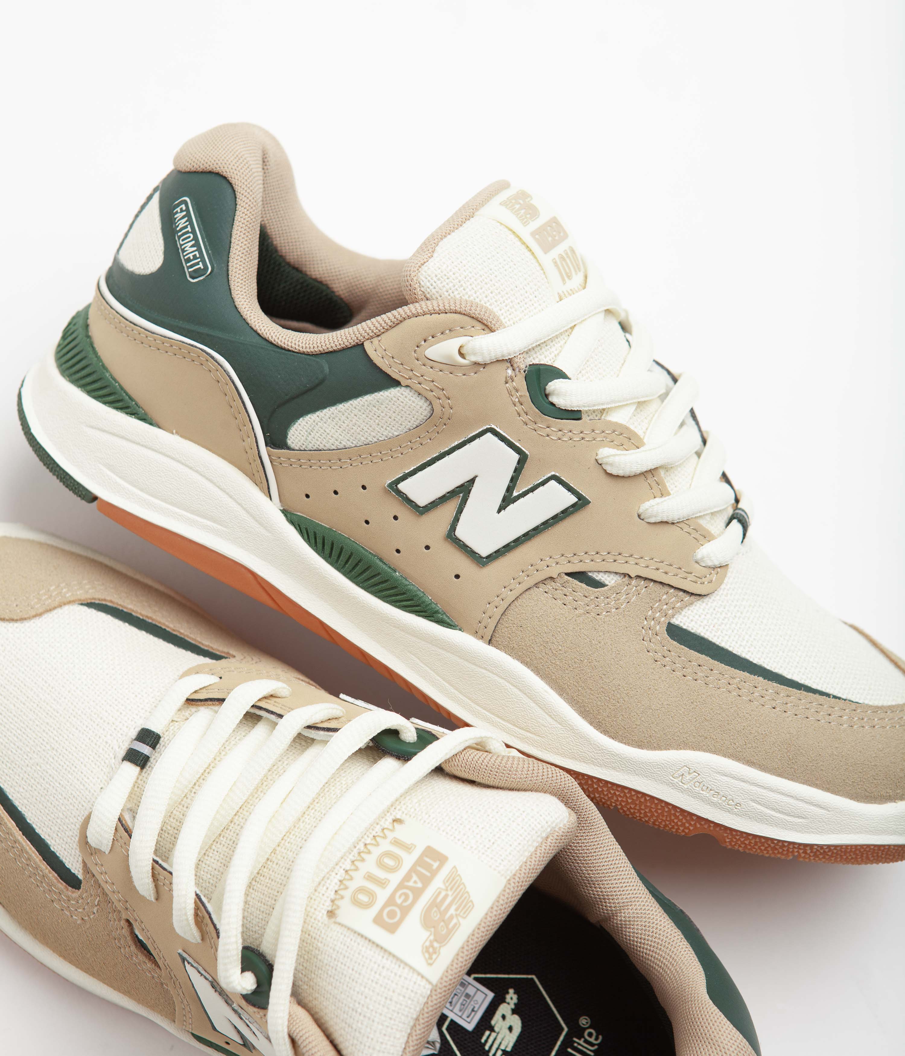 New Balance Numeric 1010 Tiago Lemos Shoes - Tan / White | Flatspot