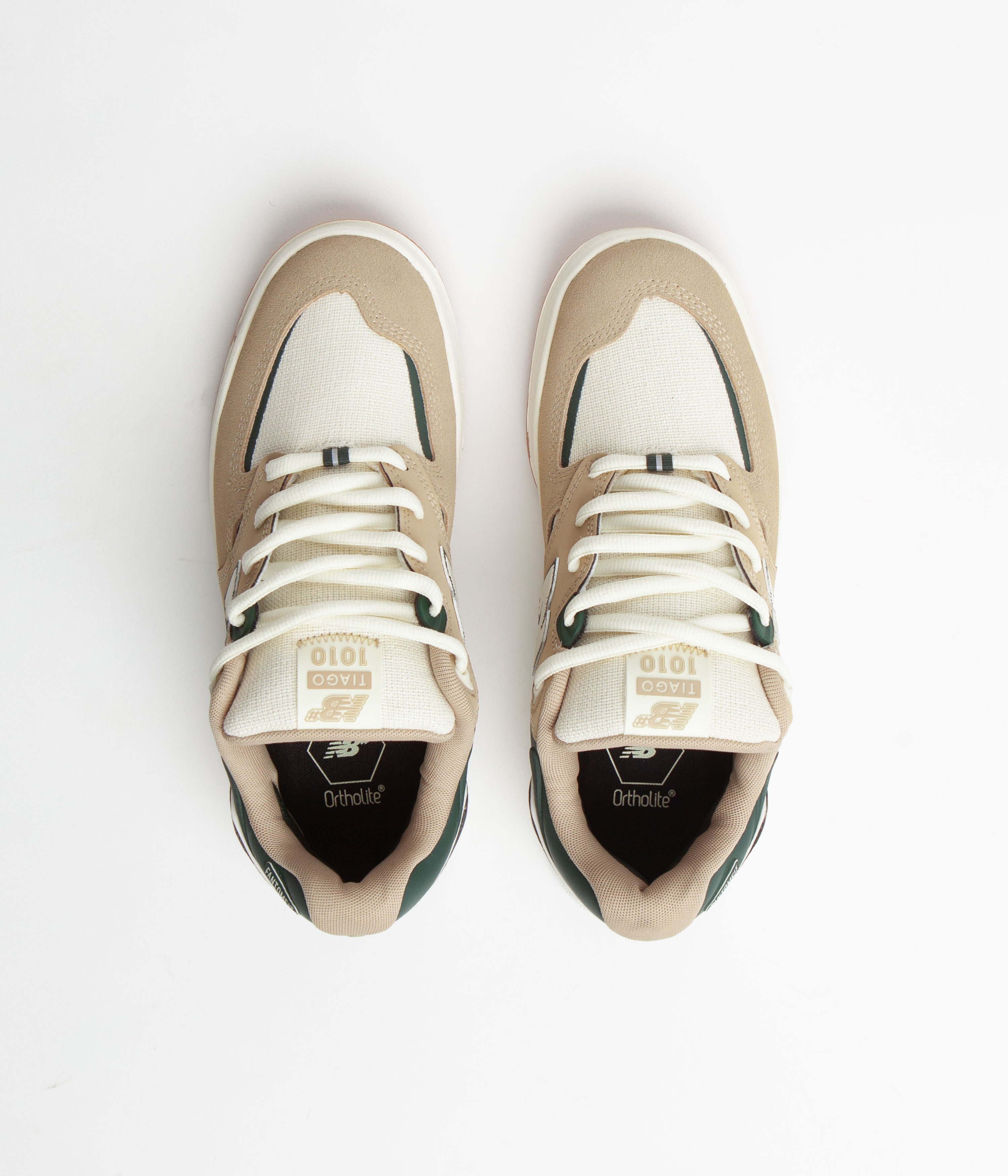 New Balance Numeric 1010 Tiago Lemos Shoes - Tan / White | Flatspot