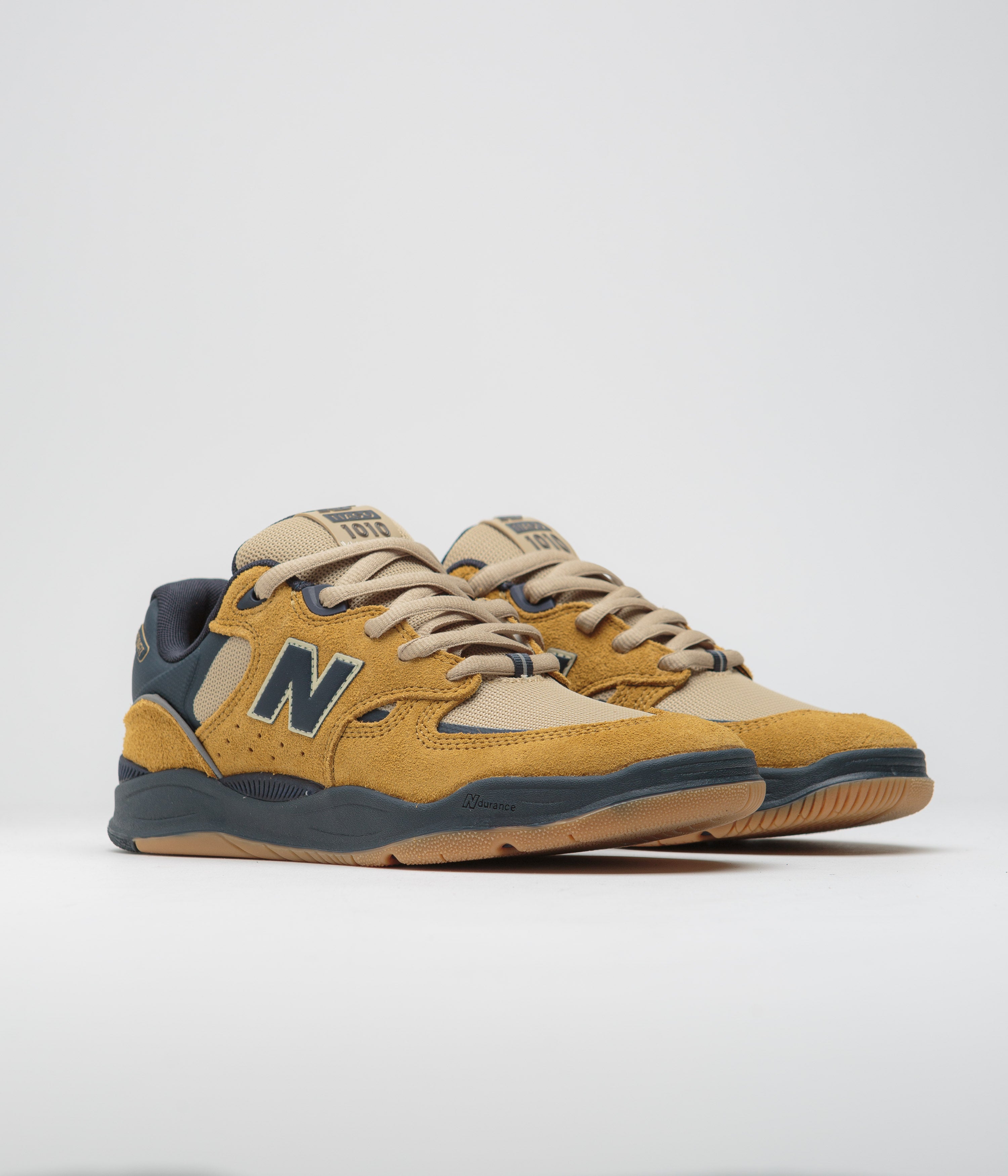 New Balance Numeric 1010 Tiago Lemos Shoes - Wheat / Navy | Flatspot