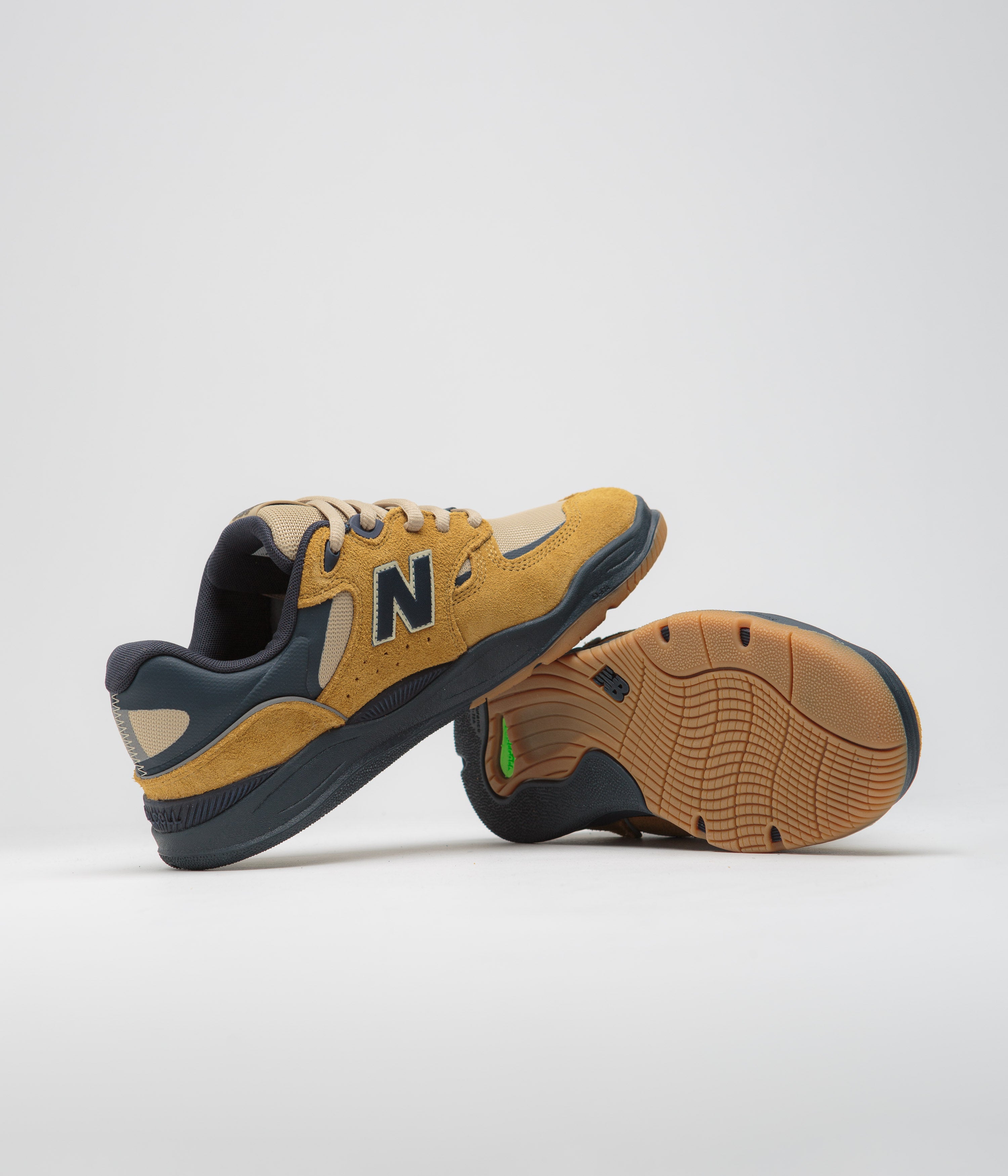 New Balance Numeric 1010 Tiago Lemos Shoes - Wheat / Navy | Flatspot