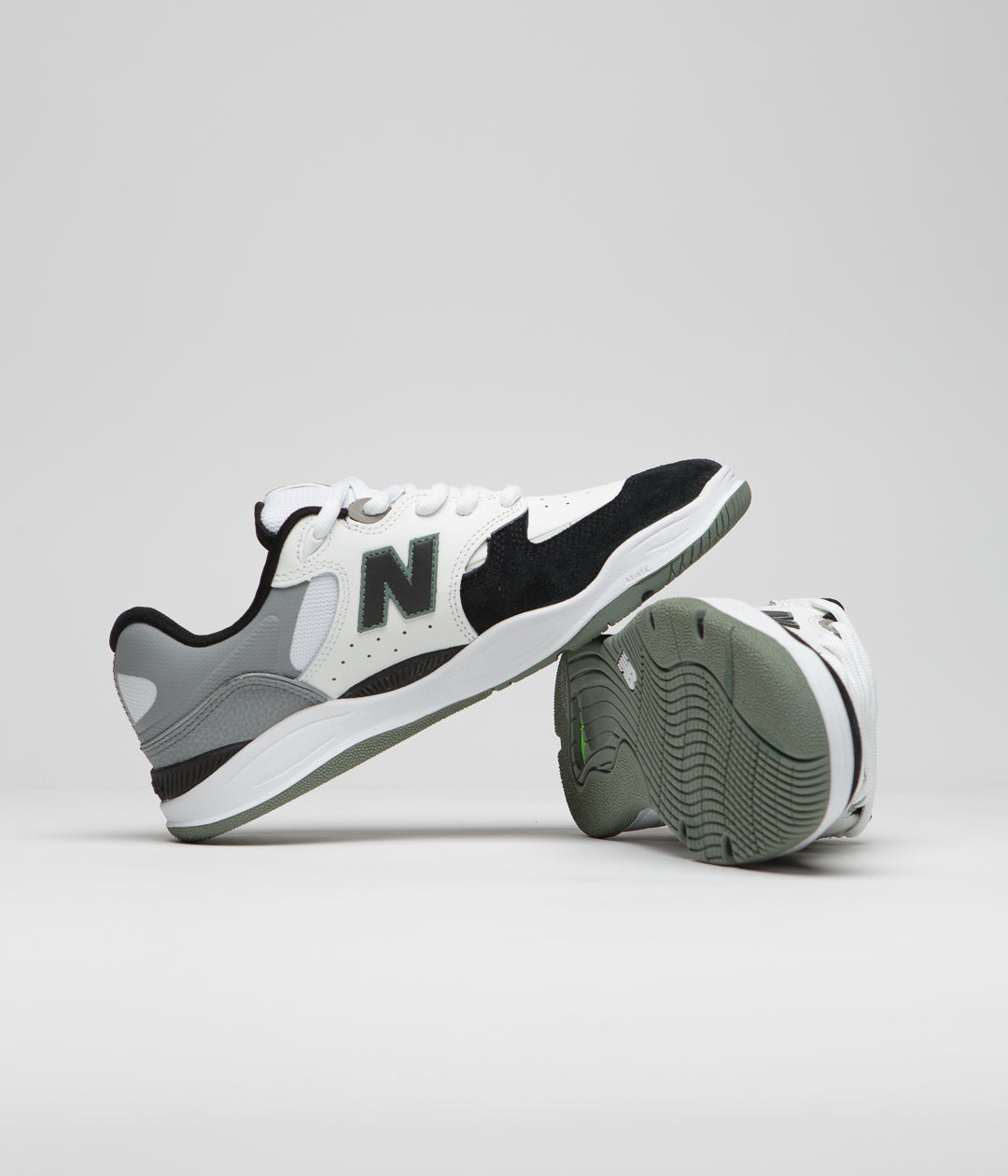 New Balance Numeric 1010 Tiago Lemos Shoes - White / Black / Grey ...