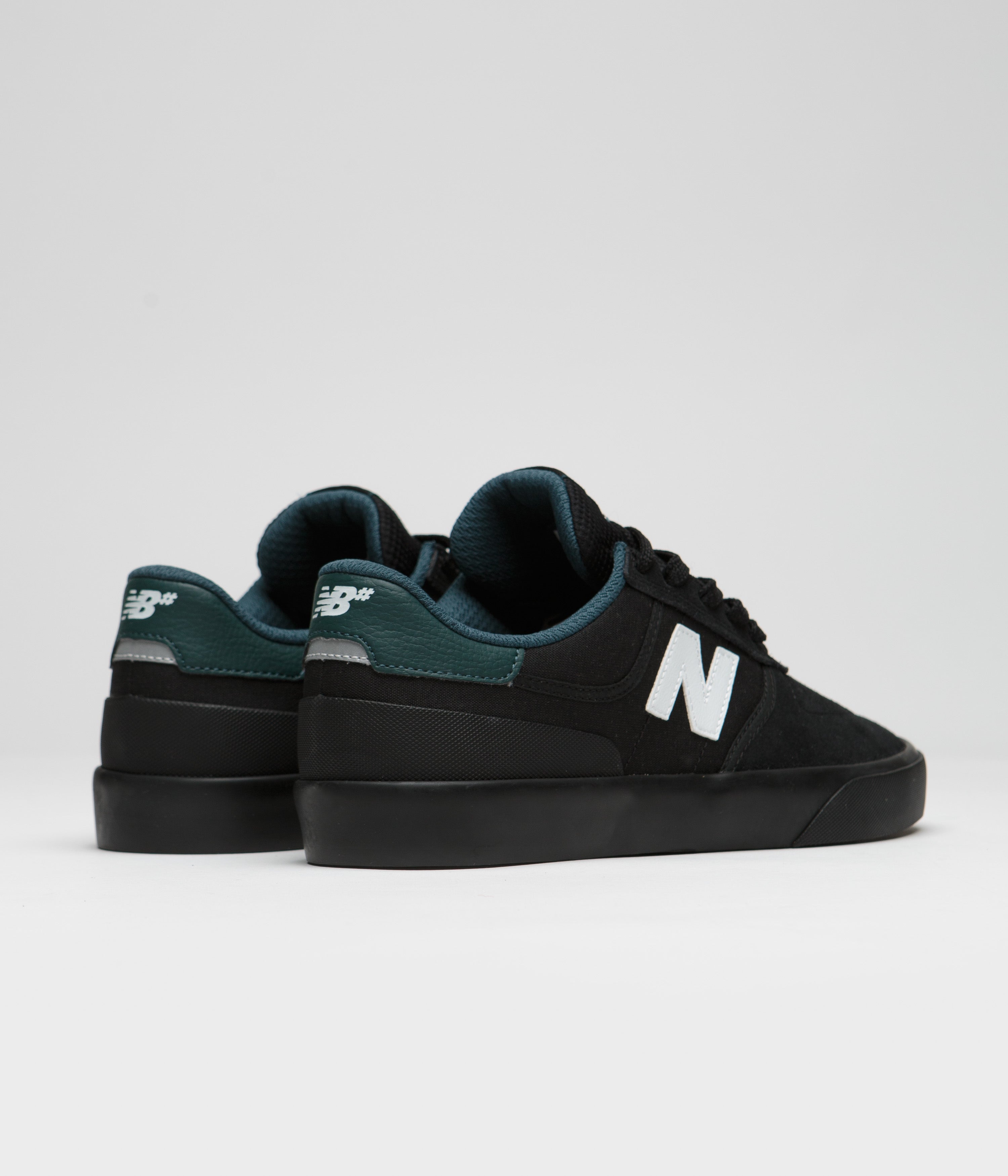 New Balance Numeric 272 Shoes - Black / Black / White | Flatspot